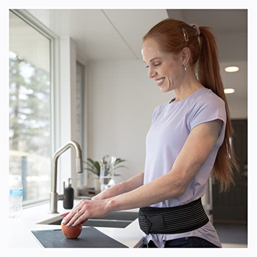 BraceAbility Anterior Pelvic Tilt Brace - Rotated Hip Posture Alignment Correction Belt for Tilted or Twisted Pelvis Girdle Pain, Posterior Pregnancy SPD Treatment, Lower Crossed Syndrome Support