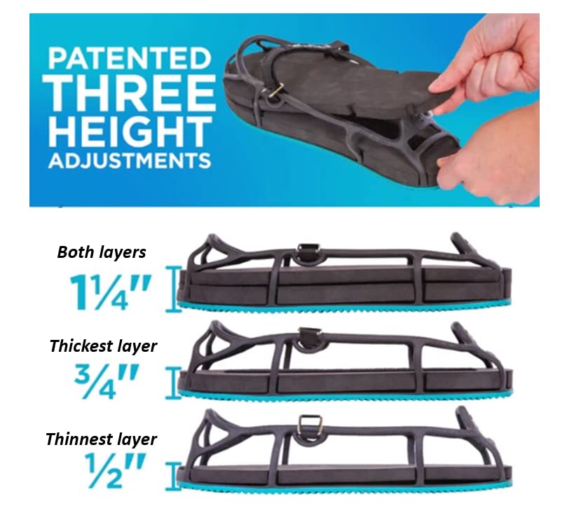EVENup Shoe Balancer/Leveler - SMALL (fits MEN US size 6 to 8, WOMEN US size 5 to 8-1/2)