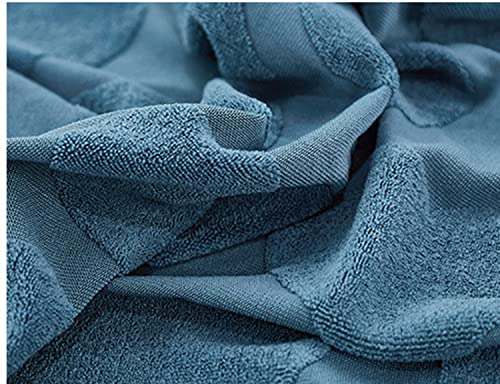 IMYOGI High Stretch Sofa Covers Stylish Couch Covers L Shape Sofa Cover Solid Color Sofa Slipcovers Jacquard Fabric Machine Washable Furniture Protector for Living Room -blue-3-4 Seater+4 Seater