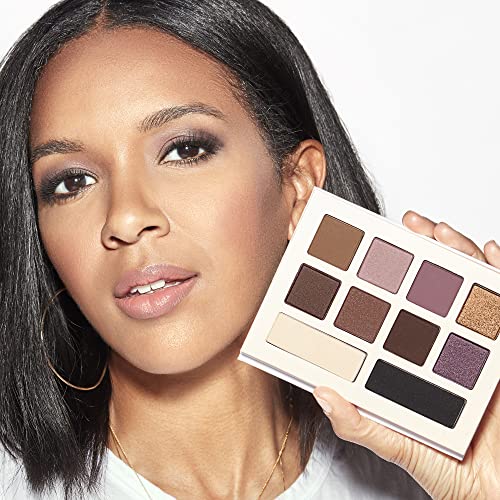 Honest Beauty Get It Together Eyeshadow Palette with 10 Pigment-Rich Shades | Dermatologist Tested + Cruelty Free | 0.67 oz.