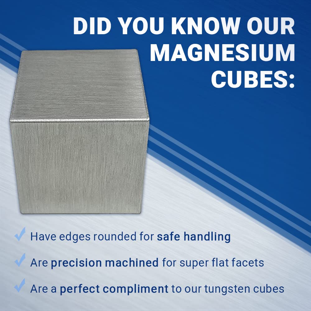 1.5" Magnesium Cube