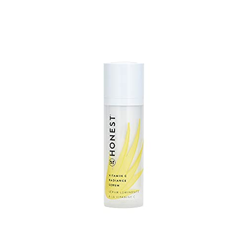 Honest Beauty Vitamin C Radiance Serum with Artichoke & Clover Extracts | Paraben Free, Dermatologist Tested, Cruelty Free | 1.0 Fl. Oz