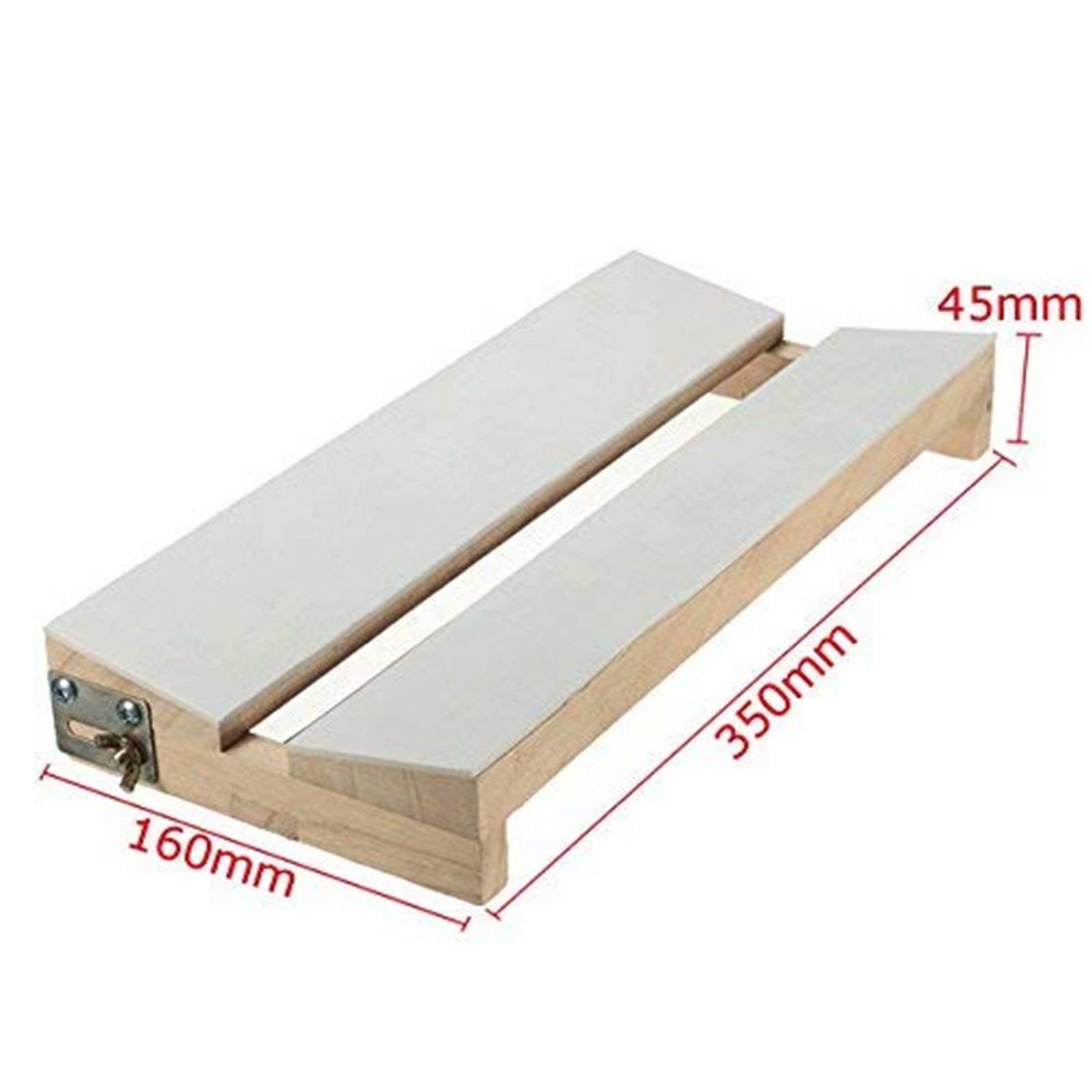 Adjustable Insects Butterfly Spreading Board Mounting Solid Wood V Shape