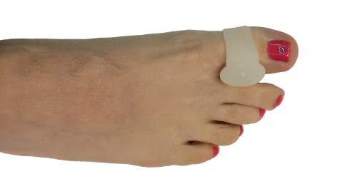 Dr. Jill's Latex Free Spreader with Loop/1 Toe Crest Pad-Medium-4 Pack