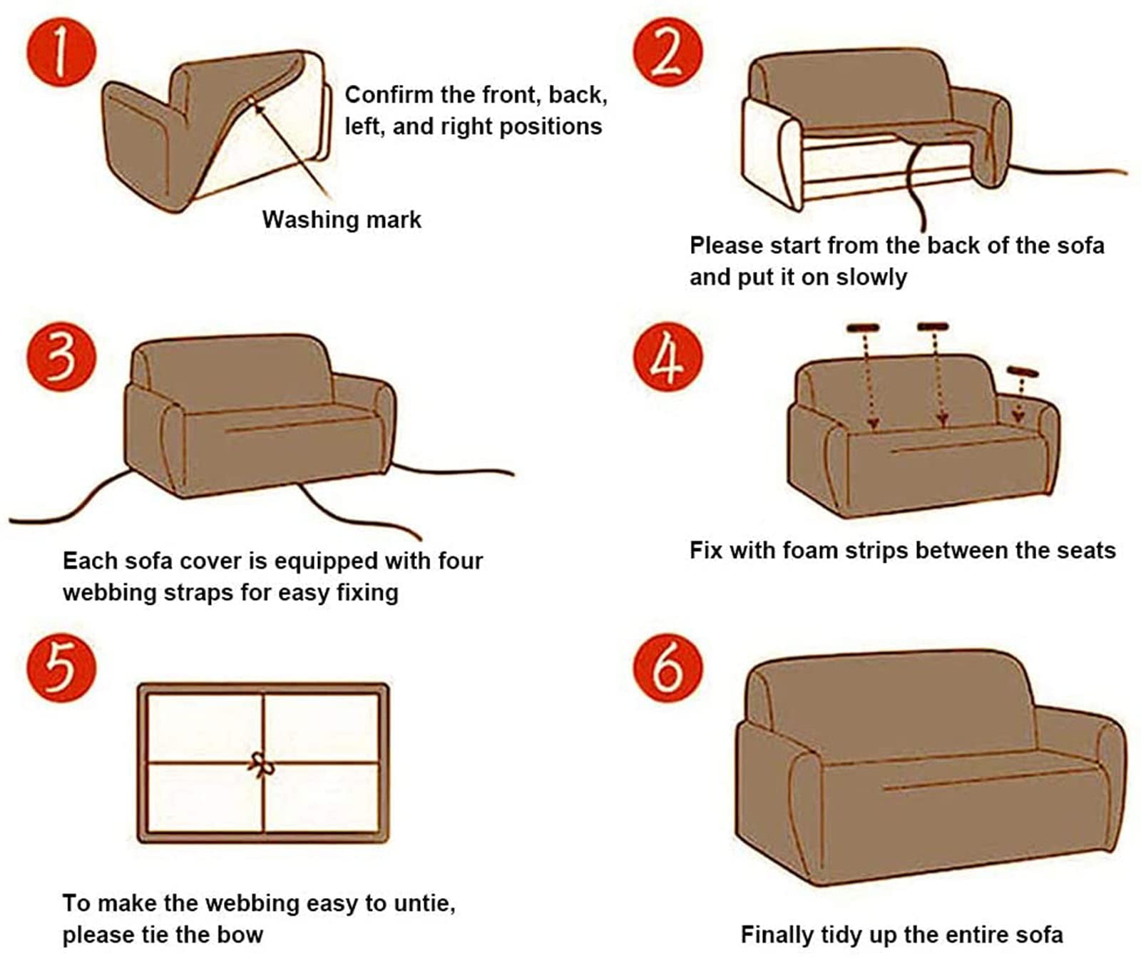 IMYOGI High Stretch Sofa Covers Stylish Polyester Sectional Sofa Slipcovers L Shape Modern Style Sofa Cover Couch Covers Machine Washable Furniture Protector for Living Room -Blue-4 Seater+4 Seater