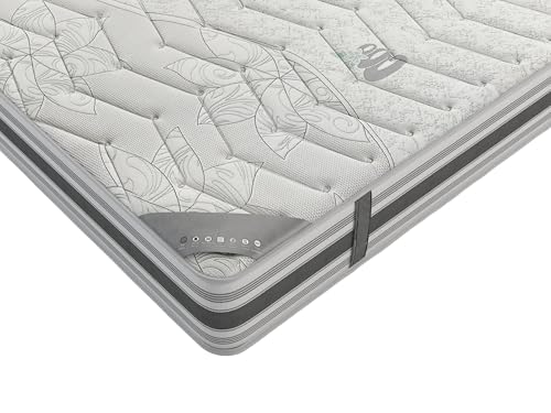 Ottomanson 12" Queen Mattress in a Box Made in USA, Firm Mattress, Hybrid Mattress Cool Improved Airflow with Edge to Edge Pocket Coil, Bed in A Box, Ottopedic