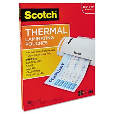 Scotch Thermal Laminating Pouches Premium Quality, 5 Mil Thick for Extra Protection, 20 Pack Photo Size Laminating Sheets, Our Most Durable Lamination Pouch, 5 x7 inches, Clear (TP5903-20)