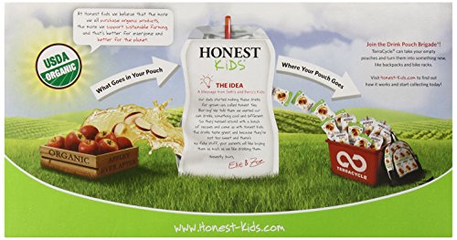 Honest Kids, Organic Appley Ever After Juice Drink, 6.75 Fl Oz (pack of 8)