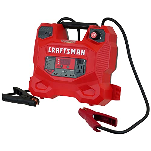 CRAFTSMAN CMXCESM256 1200 Peak Amp Jump Starter and Portable Power Station