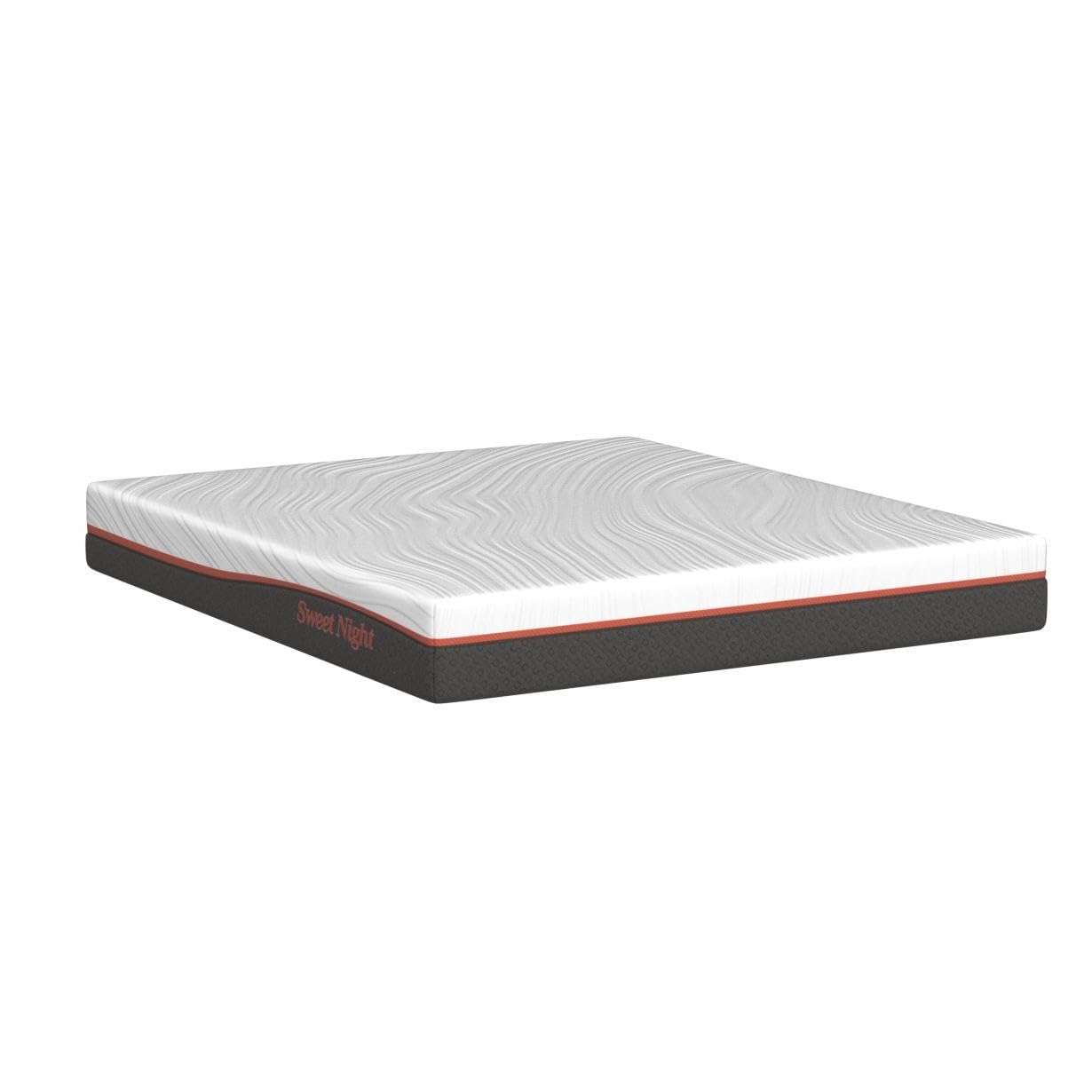 Mattress Queen, Sweetnight 8” Hybrid Mattress with Gel Memory Foam & Pocket Innerspring , Bed Mattress with Moisture Wicking Adaptive Cover, Medium Firm, Queen Size