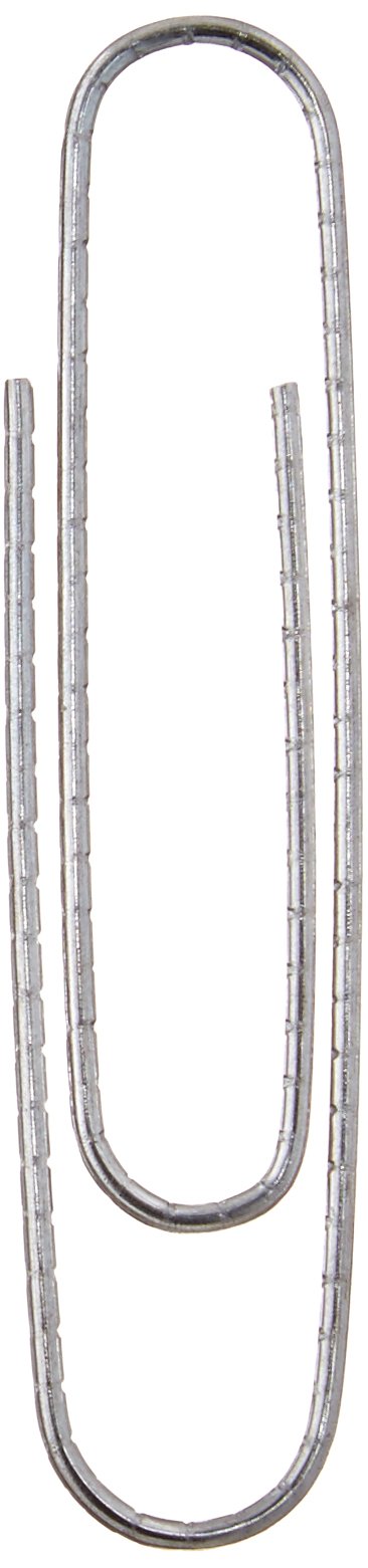Amazon Basics Jumbo Size Office Paper Clips, Non skid, 100 per Box, 10-Pack