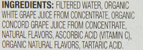 Honest Kids Goodness Grapeness, Grape Organic Fruit Juice Drink, 6.75 fl oz (32 Pack)