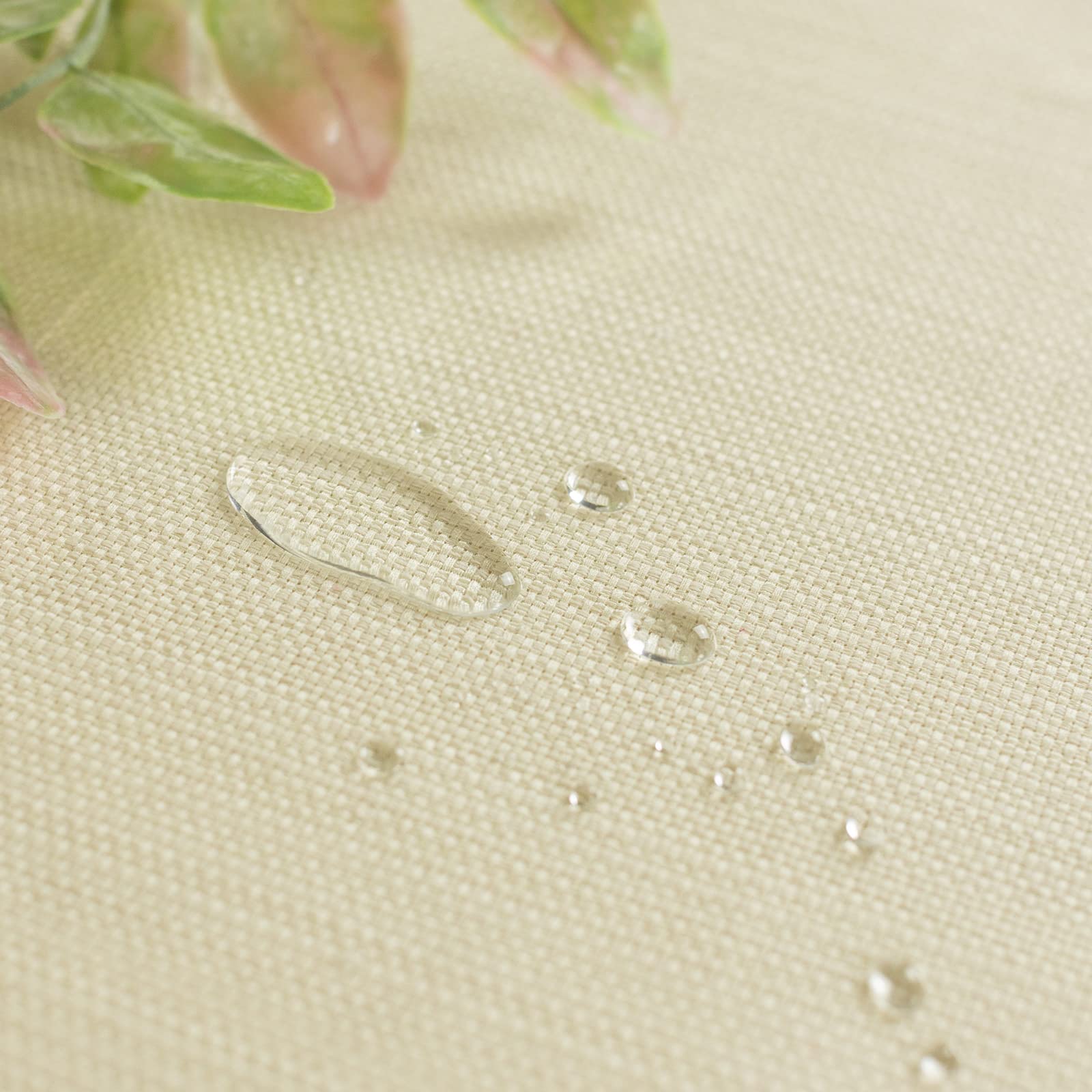 Benson Mills Heavy Duty Clear Plastic Tablecloth Protector, 100% Waterproof Table Cloth, Oil Spill Proof, Table Cover for Dining Tables, Parties and Holidays (54" x 54" Square)