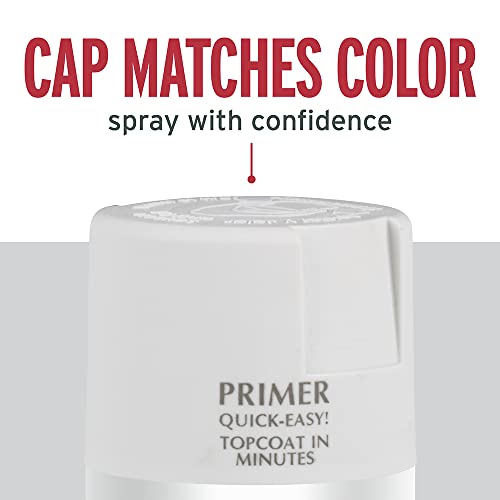 Rust-Oleum 7780830 Stops Rust Spray Paint, 12 Ounce, Flat White Clean Metal Primer, 12 Fl Oz
