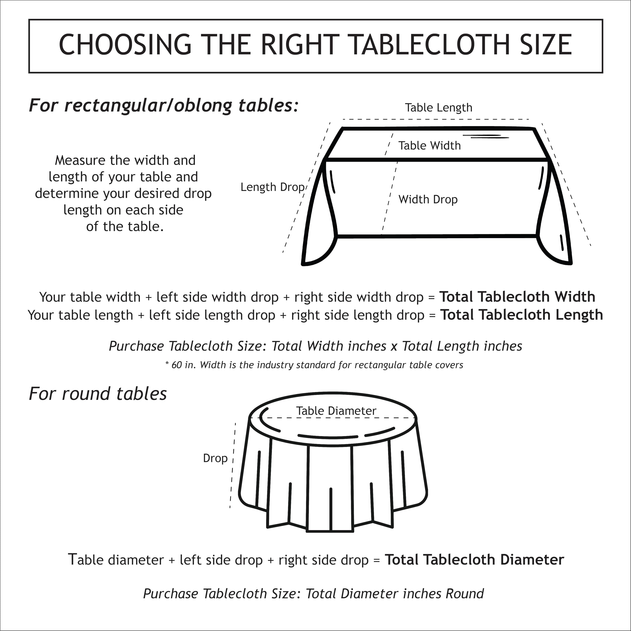 Benson Mills Heavy Duty Clear Plastic Tablecloth Protector, 100% Waterproof Table Cloth, Oil Spill Proof, Table Cover for Dining Tables, Parties and Holidays (54" x 54" Square)