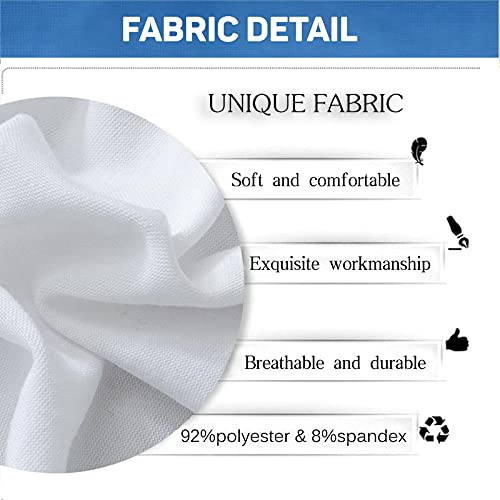 TVPFM Stretch Sofa Slipcover, Microfiber Soft Sectional Couch Covers Removable Elastic Bottom L-Shaped Sofa Covers Furniture Protector for Pets Cat Dog-Blue B-4 Seater+4 Seater