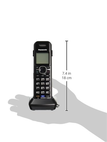 Panasonic DECT 6.0 Plus Cordless Phone Handset Accessory Compatible with 2-Line Cordless Phones KX-TG95xx Series Business telephones, Headset Jack - KX-TGA950B (Black)