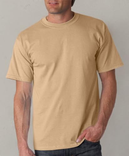 Gildan Men's G2000 Ultra Cotton Adult T-shirt, Tan, X-Large