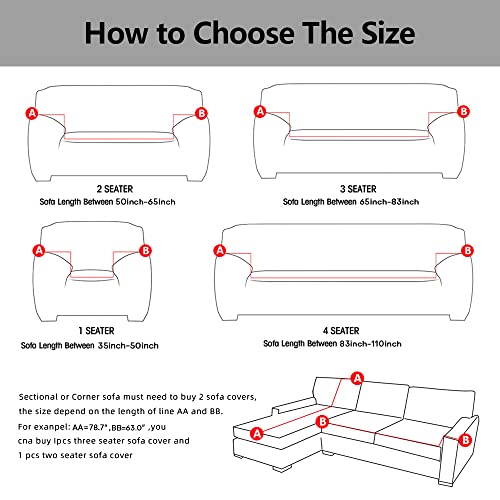 Foreate Stretch Velvet Sofa Slipcover Non-Slip Couch Covers for Loveseat/3 Cushion/4 Cushion Sofa/L Shaped Sofa, Sofa Protector from Kids and Pets with Elastic Bottom, Washable, Green