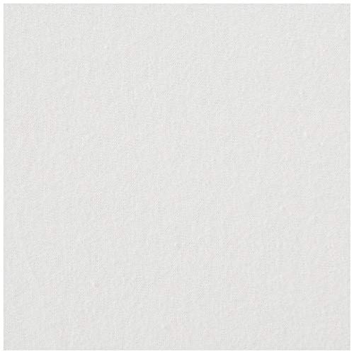 HonestBaby unisex baby Organic Cotton Changing Pad Cover and Toddler Sleepers, Bright White, One Size US