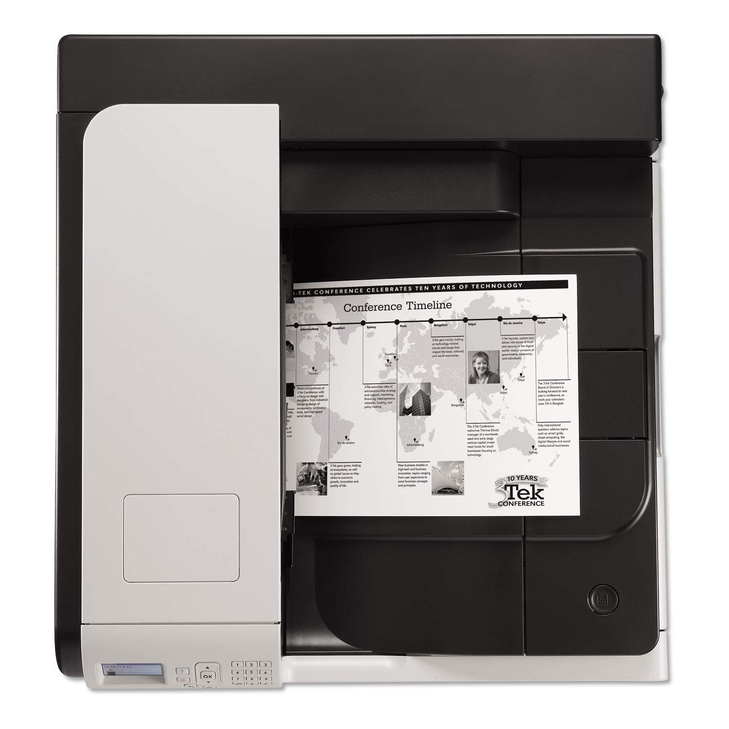 HP LaserJet Enterprise M712n Monochrome Printer with built-in Ethernet (CF235A)