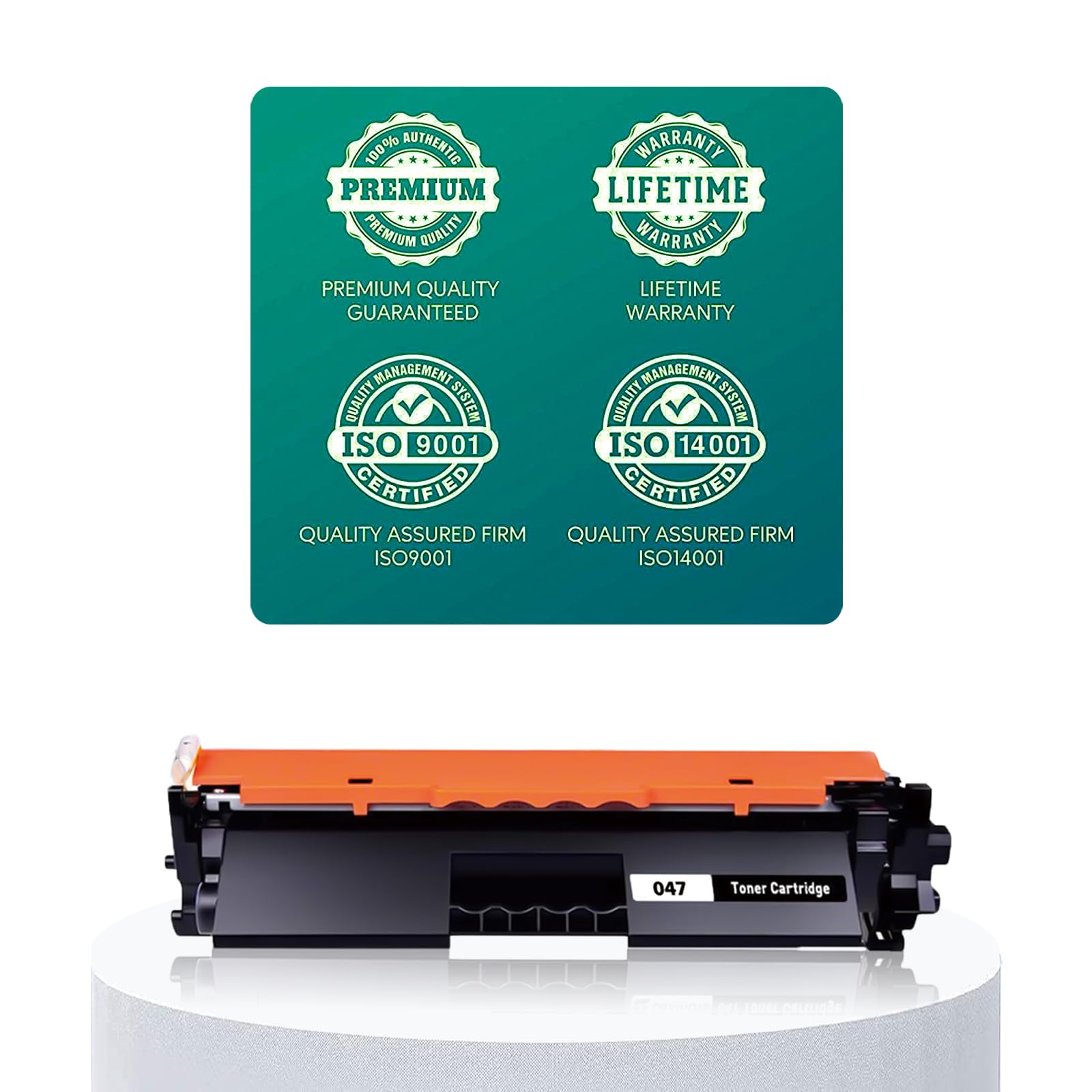 047 Compatible Replacement for Canon 047 Toner Cartridge for imageCLASS LBP113W MF113W MF110/LBP110 Series, i-SENSYS LBP113W MF113W MF110/LBP110 Series Printer (Black, 2Pack)
