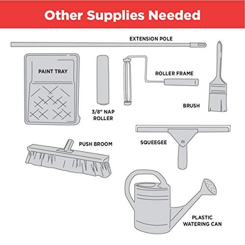 Rust-Oleum 251965 EPOXYSHIELD Garage Floor Coating, 1 Car Kit, Gray