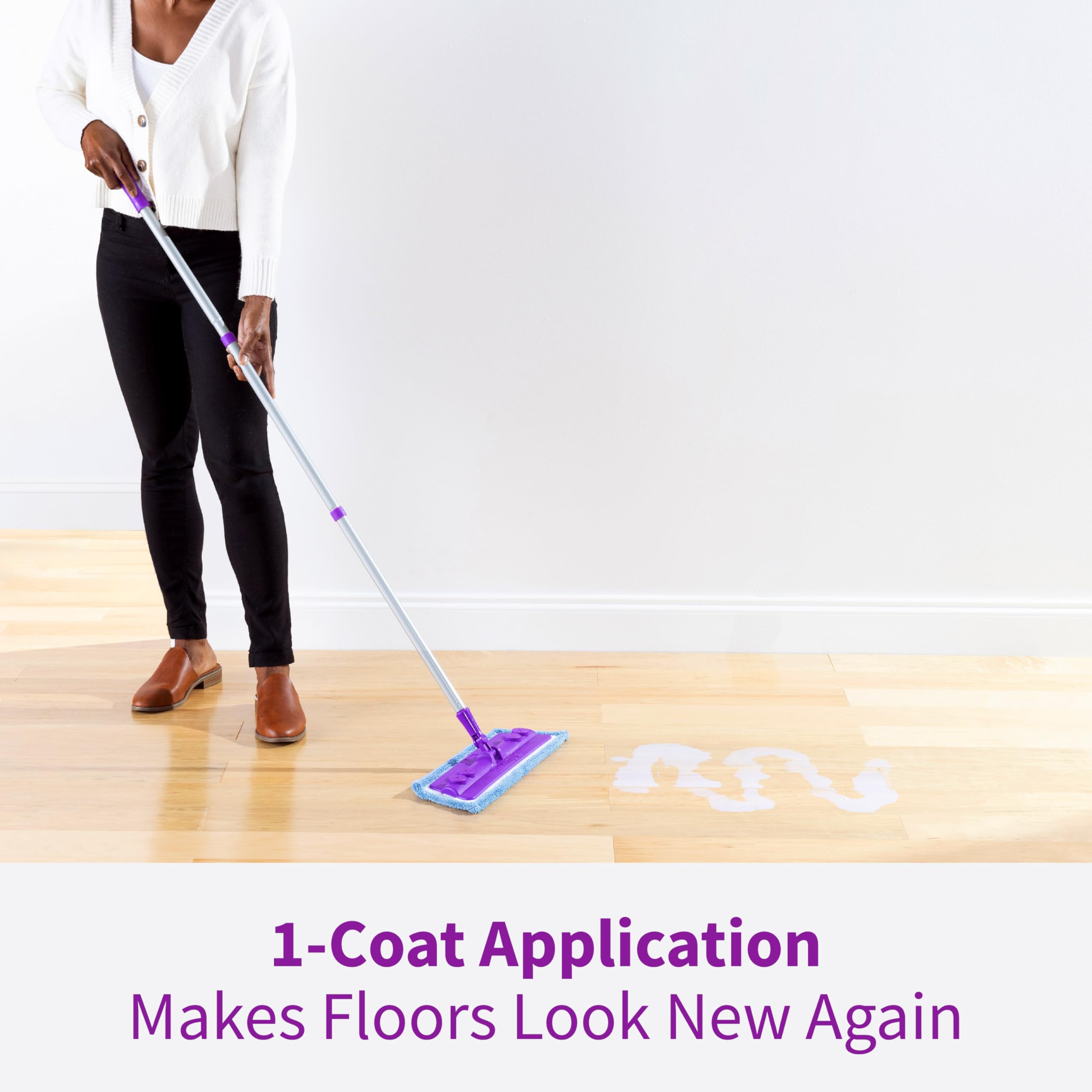 Rejuvenate All Floors Restorer and Polish Fills in Scratches Protects & Restores Shine No Sanding Required (32 oz)