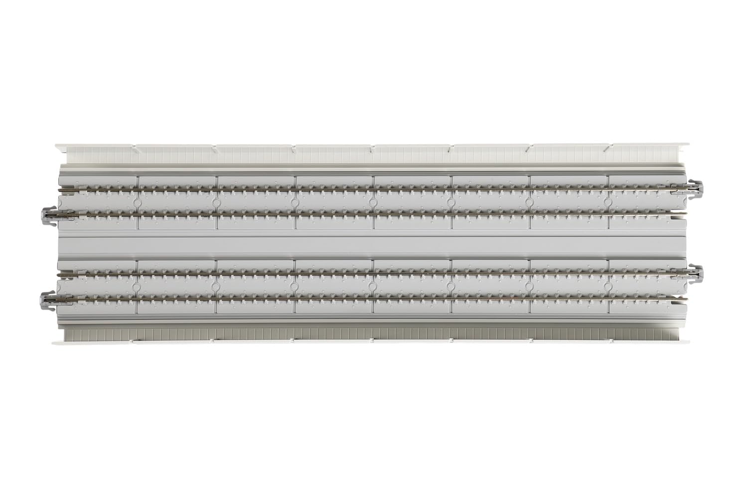 Kato USA, Inc. N 248mm 9-3/4" Straight Dbl Viaduct, Concrete (2), KAT20401