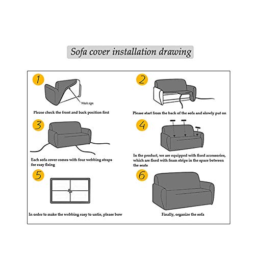 Stretch Sofa Covers 1/2/3/4 Seater Thick Sofa Slipcover Velvet Easy Fit Elastic Fabric Sofa Protector Couch Pet Protector Blue 2 Seater (Pink 1 Seater)