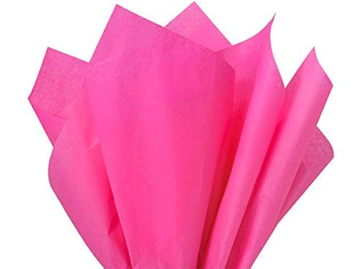 Hot Pink Color Tissue Paper 20 inch x 30 inch Premium Gift wrap Tissue Paper