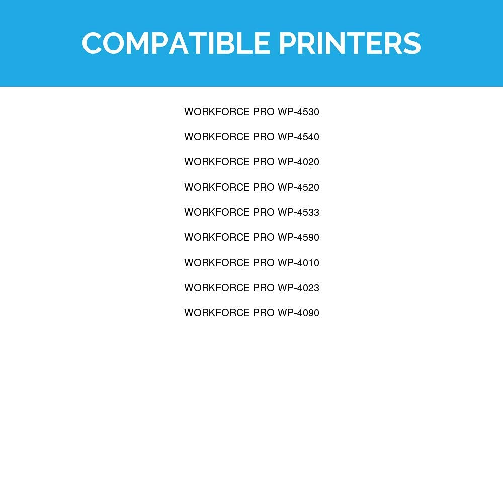 LD Products Remanufactured Ink Cartridge Replacement for Epson 676XL T676XL High Yield (Black, Cyan, Magenta, Yellow, 4-Pack) Workforce WP-4020 WP-4530 WP-4540 WP-4010 WP-4023 WP-4090 WP-4520 WP-4533