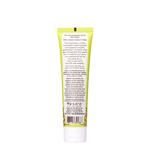 Pacifica Beauty Kale Luxe Oil-Free Moisturizing Face Cream, For Oily Skin Types, Vegan and Cruelty Free, 1.7 Fl Oz