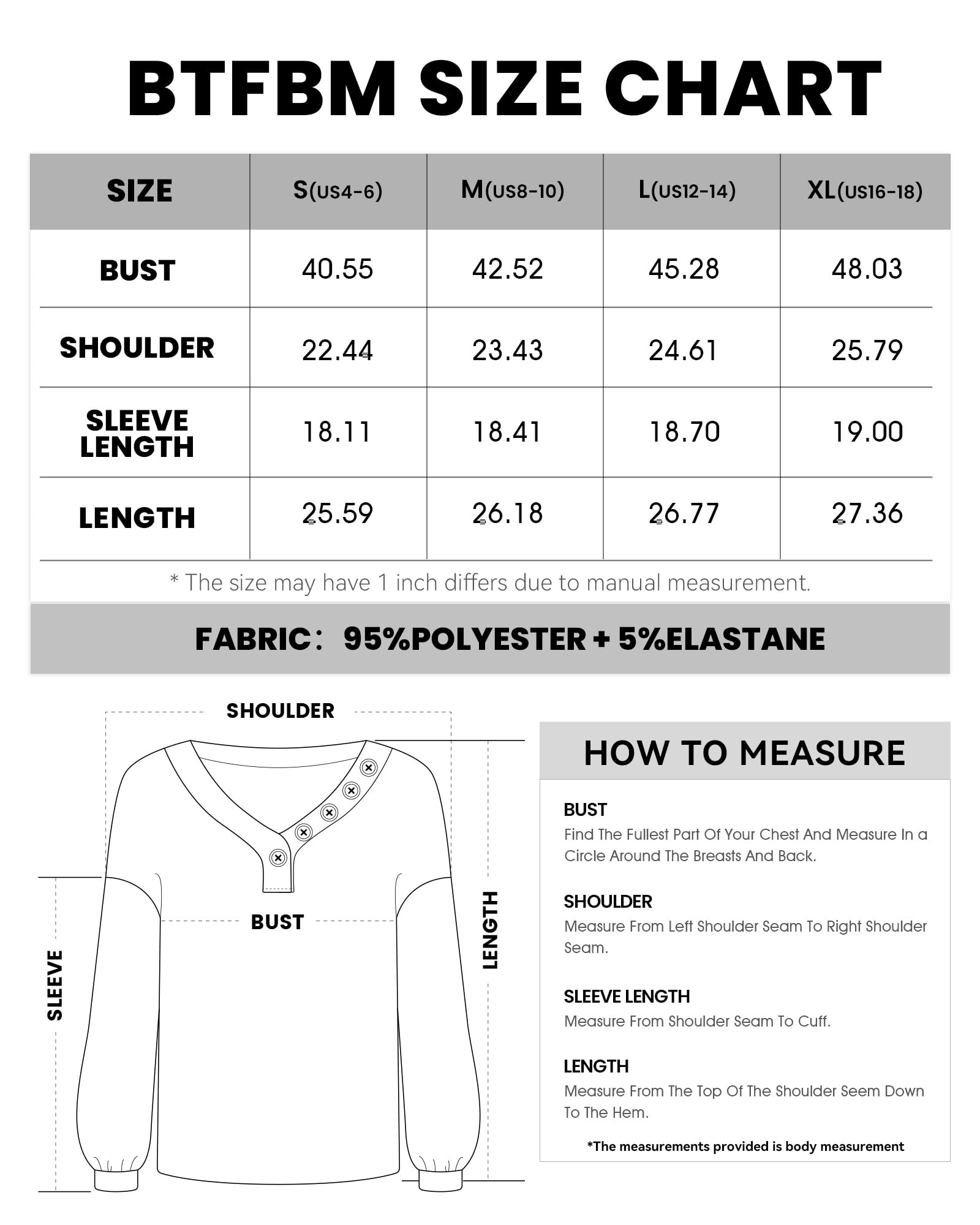 BTFBM Women Long Sleeve Shirts Fall Fashion 2025 V Neck Loose Casual Blouse Deco Button Lightweight Waffle Knit Pullover(Army Green, Small)