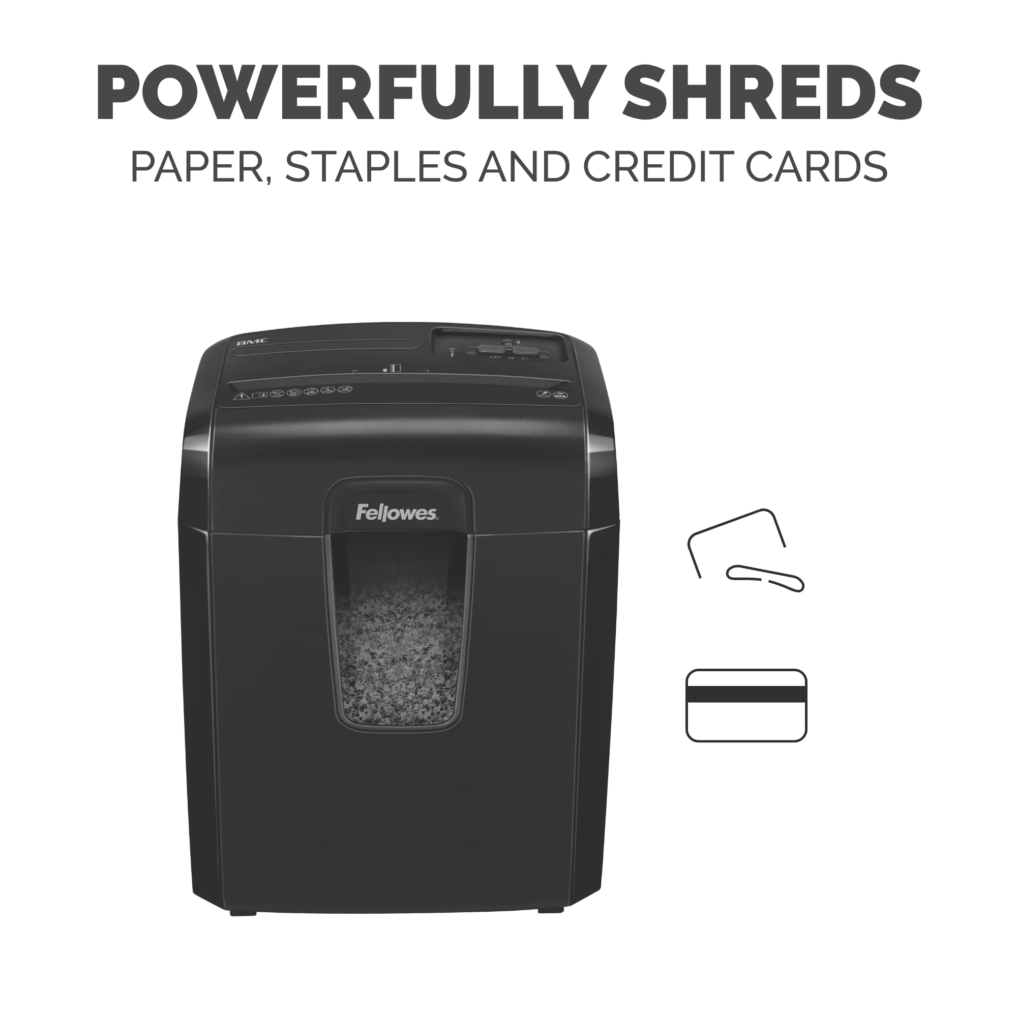 Fellowes 9C4 Cross-Cut Personal Paper Shredder for The Home Office