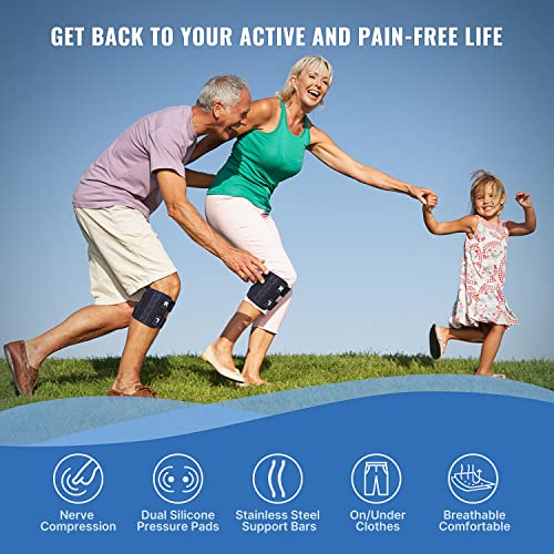 Fit Geno 2023 Upgraded Sciatica Pain Relief Brace, ReActive+ Sciatica Pain Relief Devices w/Dual Pressure Pads for Maximum Pain Relief for Sciatica, Better Sciatica Brace Than What You've Seen On TV