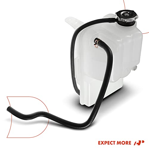 A-Premium Engine Coolant Overflow Recovery Reservoir Tank Compatible with Chrysler Pacifica 2004-2006 (3.5L), 2005-2008 (3.8L), 2007 2008 (4.0L), [ With Cap], Replace for 4880498AC, 4880498AB
