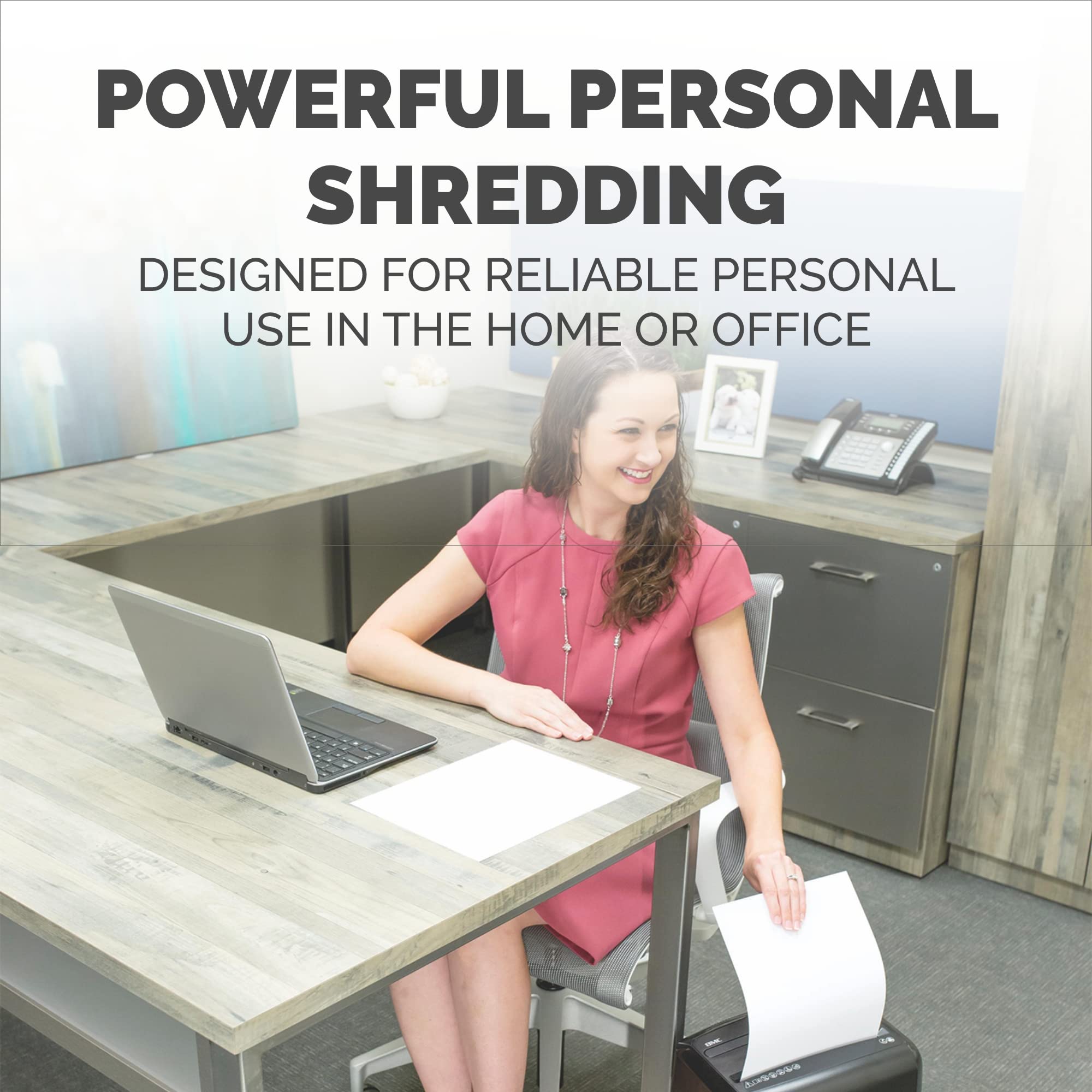 Fellowes 9C4 Cross-Cut Personal Paper Shredder for The Home Office