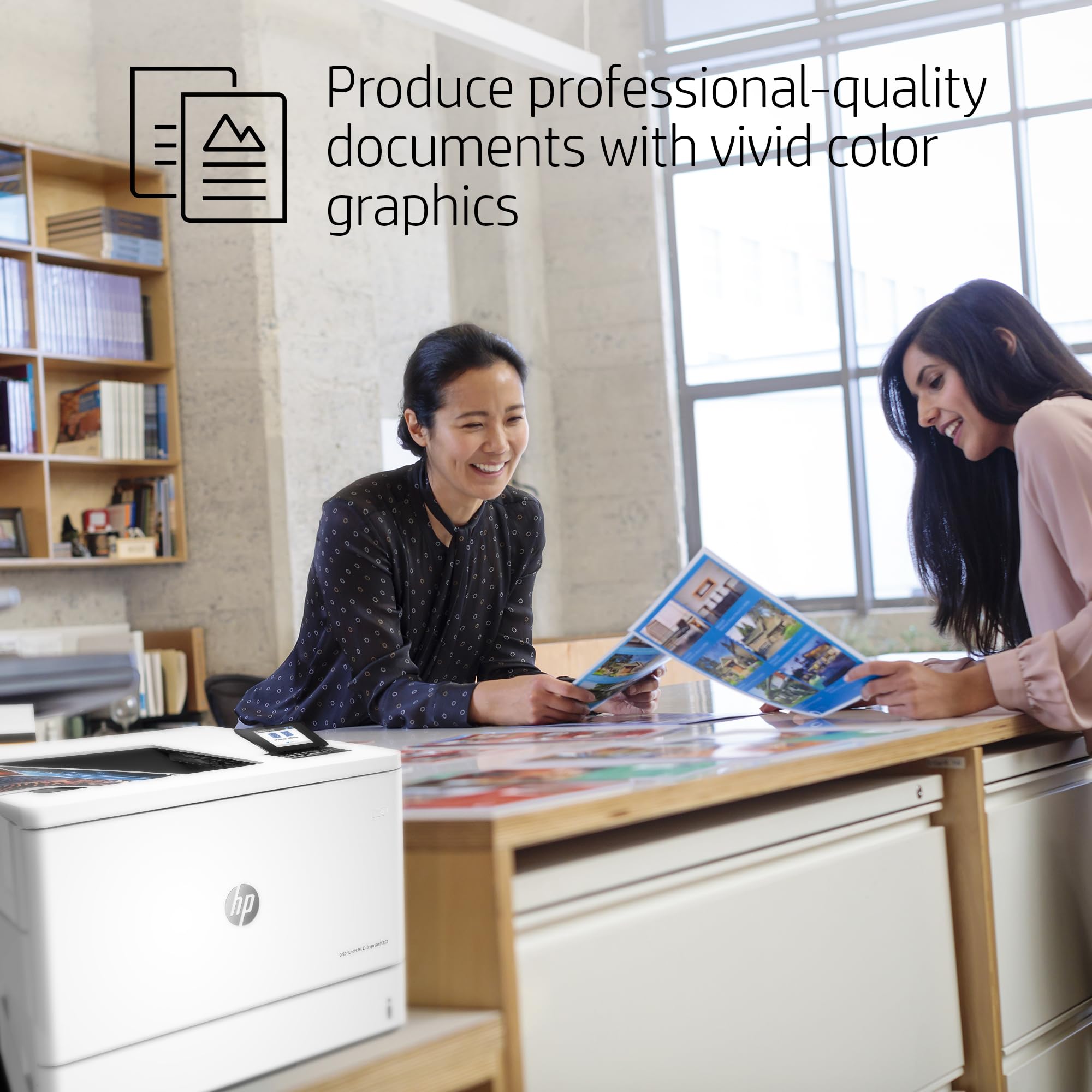 HP Color LaserJet Enterprise M751dn Printer with One-Year, Next-Business Day, Onsite Warranty (T3U44A)