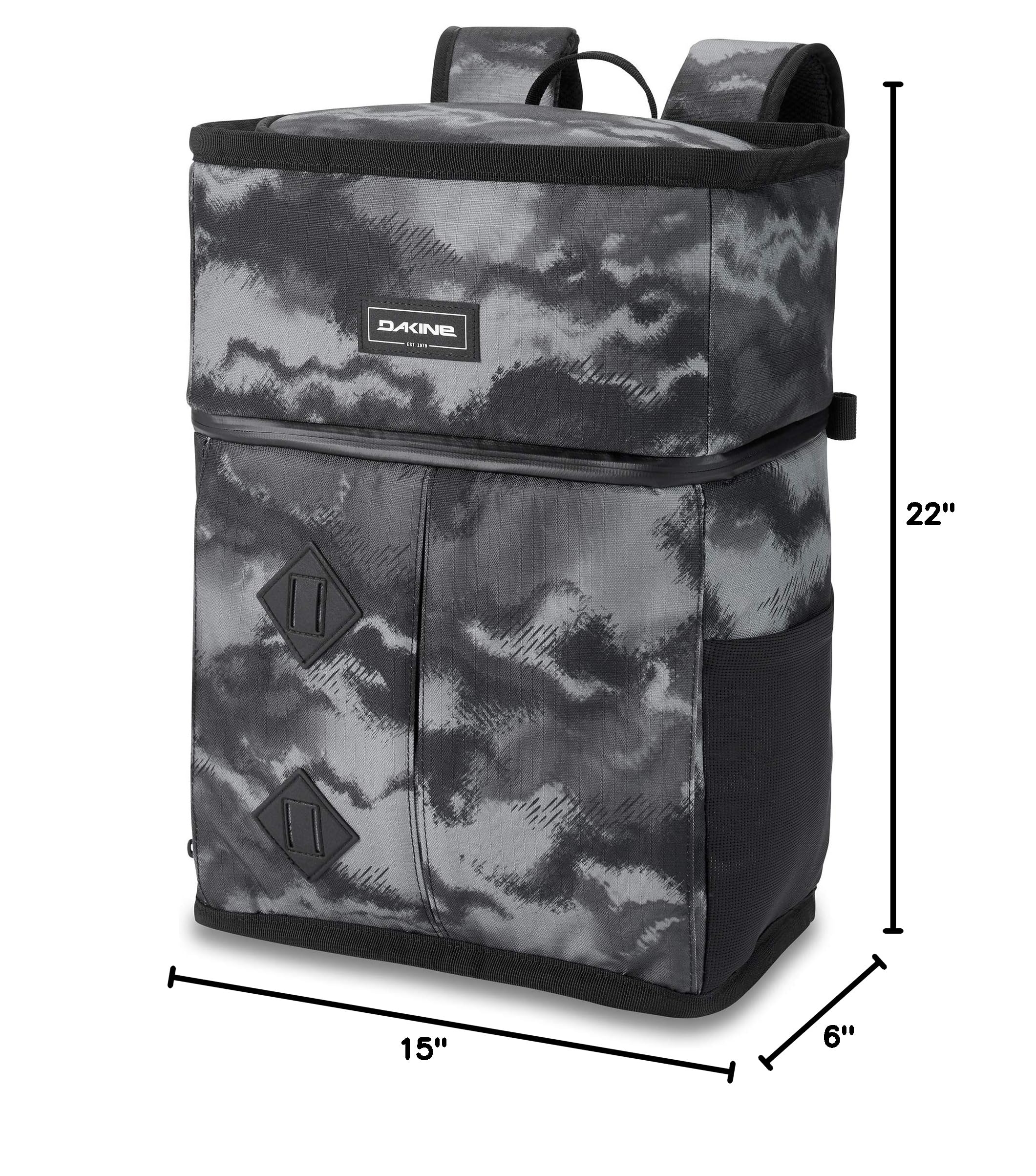 Dakine Unisex Party Pack, Dark Ashcroft Camo, 27L, One Size, Model Number: 10003046