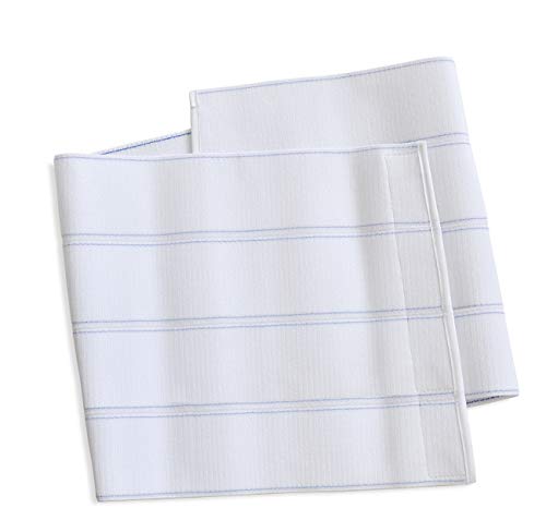 NYOrtho Abdominal Binder Lower Waist Support Belt - Compression Wrap for Men and Women (30" - 45") 4 Panel - 12"