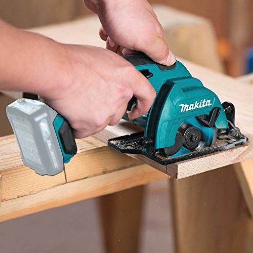 Makita SH02Z 12V Max CXT Lithium-Ion Cordless Circular Saw, 3-3/8", Teal