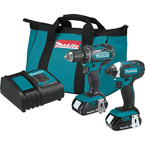 Makita CT225SYX 18V LXTĀ® Lithium-Ion Compact Cordless 2-Pc. Combo Kit (1.5Ah)