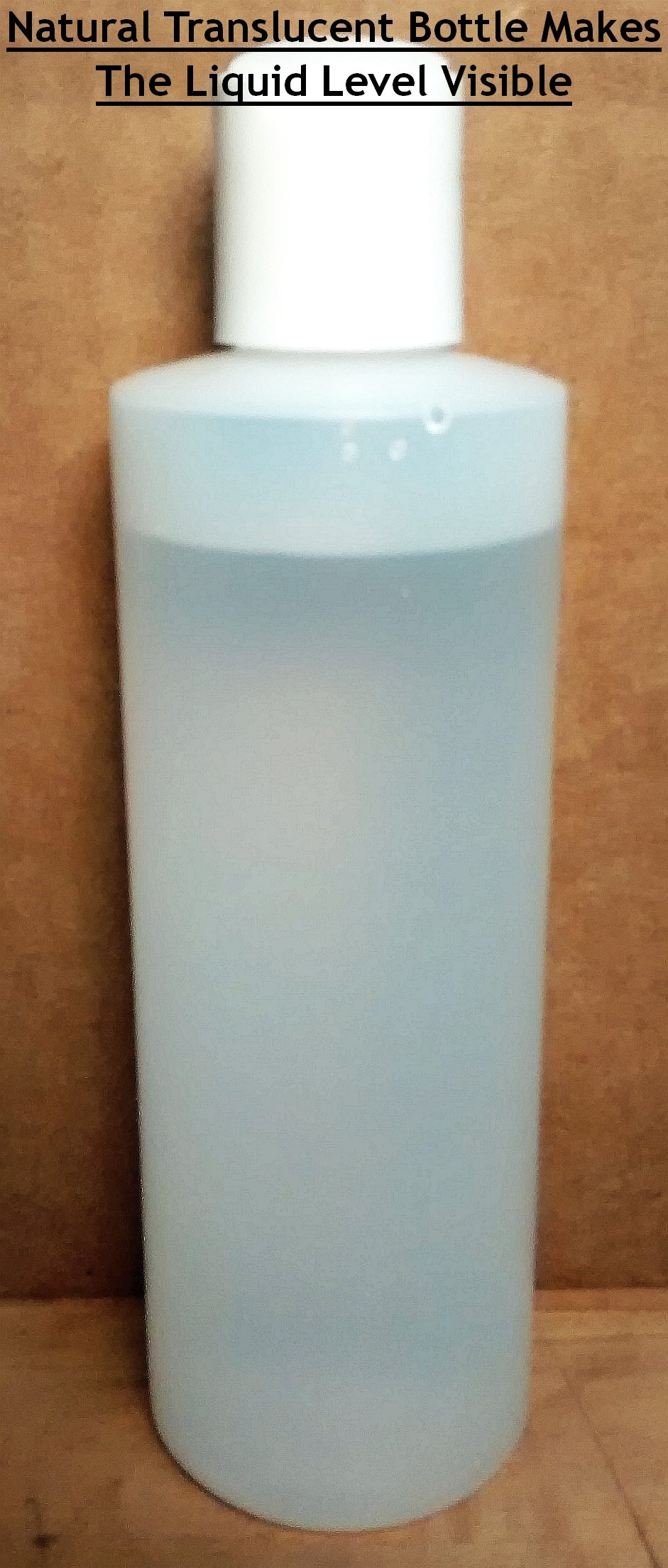 Earth's Essentials 12 Pack Of Refillable Eight Ounce. Squeeze Bottles With One Hand Press Cap Dispenser Tops-Great For Dispensing Lotions, Shampoos and Massage Oils.