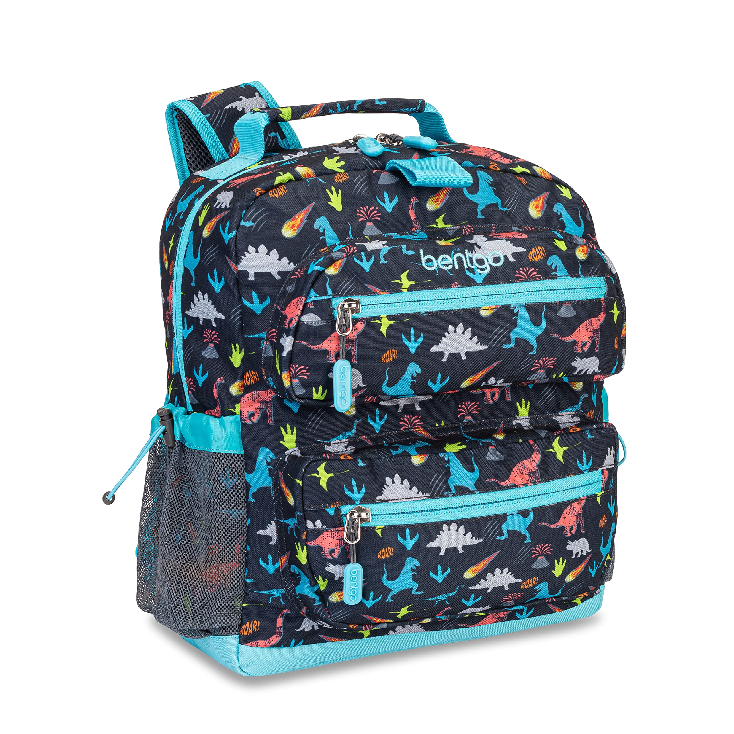 Bentgo® Kids 14” Backpack Set With Kids Prints Lunch Box (Dinosaur)