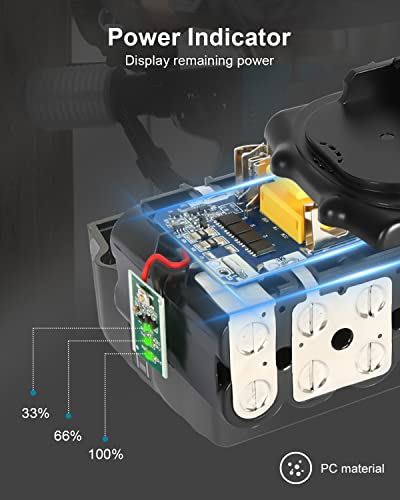 Aoasur 6.0Ah Replacement for Makita 18V Battery 2Packs,Compatible with Makita Battery18V