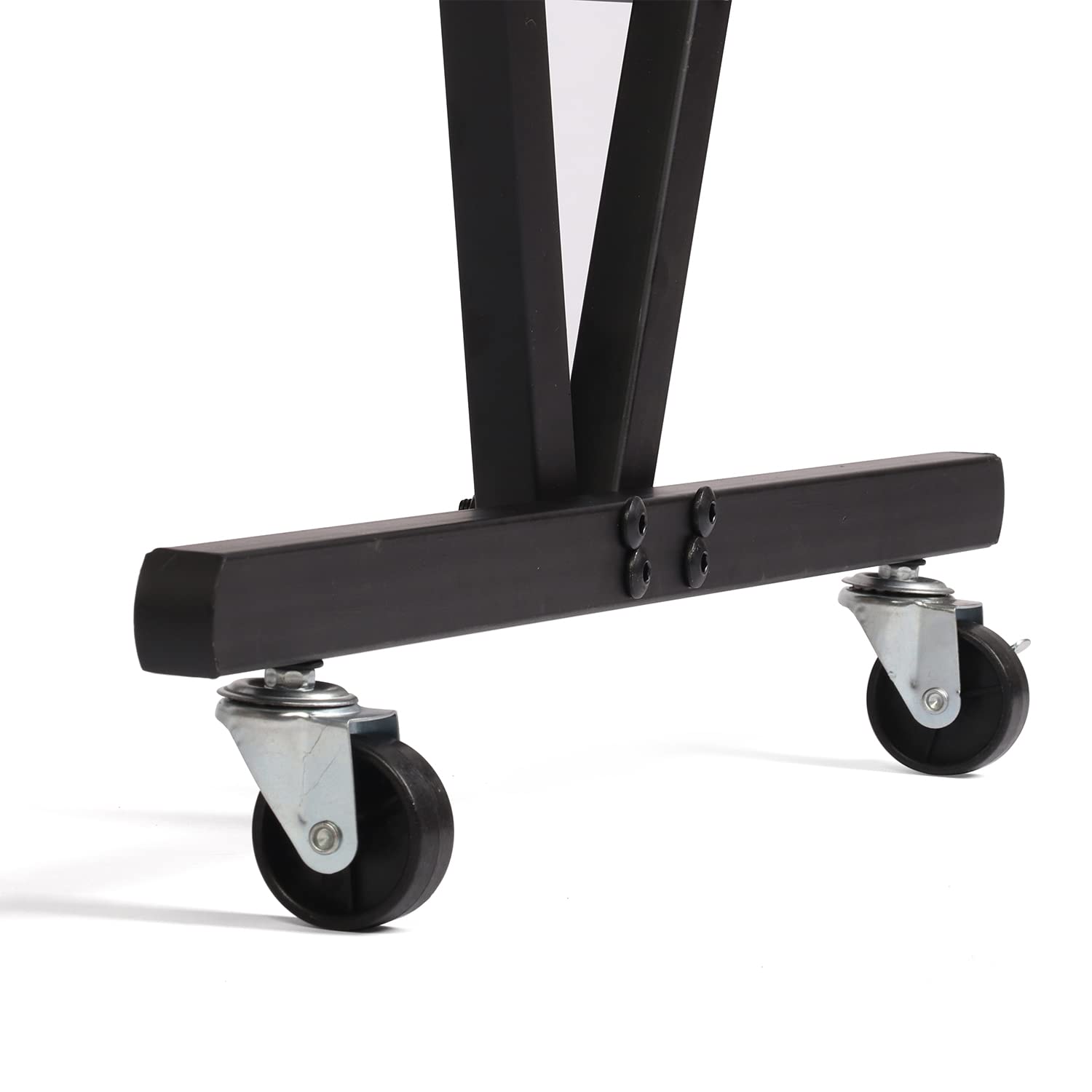 Baoz Art Metal Print Rack Storage Rack Portable Display Rack with Rolling Casters Printing Drying Display for Artworks, Posters, Prints