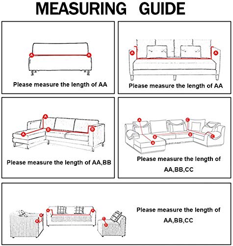 DuANgu 1 Pcs Velvet Plush Couch Cover,Stretch Sofa Cover Slipcover Soft Thick Sofa Protector for L-Shape Sectional Couch,1 2 3 4 Seater Blue 4 Seater(93-118")