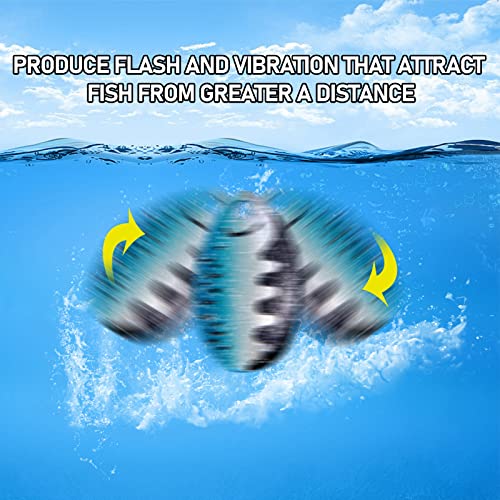 Dr.Fish Fishing Indiana Spinner Blades Kit Lure Making Supplies for Spinner Spinnerbaits Walleye Rig Crawler Harness Lures for Trout Salmon Bass Fishing
