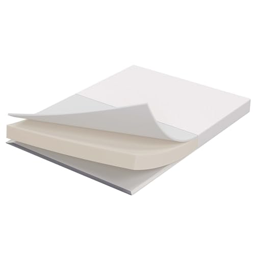 Modway Mila 6” Queen Mattress - Firm 6 Inch Queen Mattress - 10-Year Warranty, White